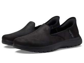 Skechers M&auml;dchen On-The-go Flex - Captivating Slipper, Schwarz, 35 EU