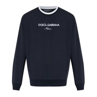 Dolce & Gabbana Herren, Sweatshirts & Hoodies, Blau, 2XLGröße