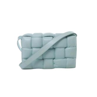 Bottega Veneta Sac bandouli&egrave;re Cassette matelass&eacute; Pre-owned - Femme - Pre-owned - Bleu - Taille: ONE Size