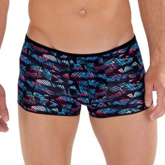 HOM Homme Boxer Court Blackrock Trunks, Noir, XL EU