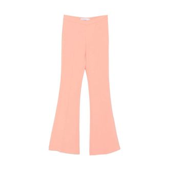 Simona Corsellini Weite Hose mit Bundfalten - - Trousers - Damen - Orange - M
