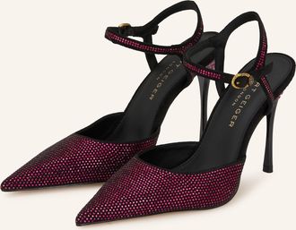 Kurt Geiger Slingpumps Mayfair Mit Schmucksteinen pink