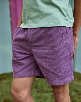 Faguo Short violet coton
