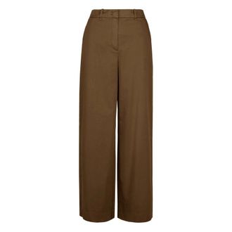 Bomboogie Femme, Pantalons, Brun, Taille: 38 FR Pantalon Palazzo Fit