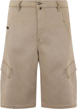 Diesel Homme, Shorts, Beige, Taille: W30 Bermuda Shorts
