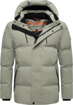 Stone Harbor Herren Winterjacke Taviaan mit Fleecekapuze & winddichtem Design