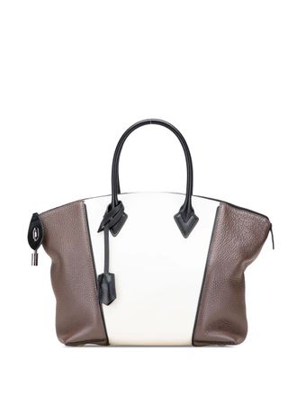 Louis Vuitton sac à bandoulière Taurillon Cuir Soft Lockit PM (2016) - Marron