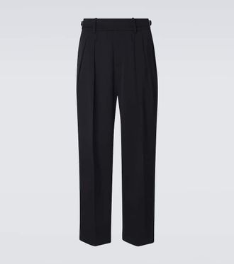 Dolce & Gabbana Pantalon ample en laine vierge