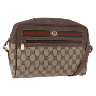 Gucci Pre-owned Vintage GG Canvas Schultertasche - - Pre-owned - Damen - Beige - ONE SIZE