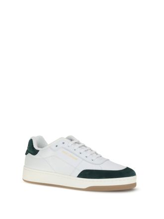 Saint Laurent Mens Sl61 Sneakers Blanc Optique-Bottle Optique/bottle
