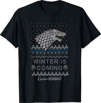 Game of Thrones Winter Is Coming Weihnachten T-Shirt