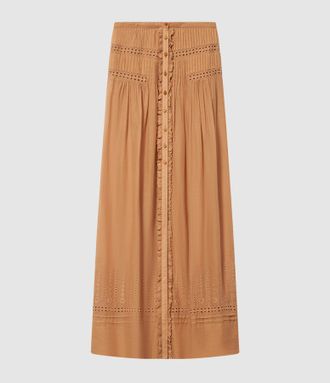Isabel Marant Jupe Loraine Caramel
