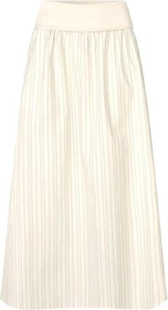 Sams&oslash;e & Sams&oslash;e Femme, Jupes, Beige, Taille: 40 FR Sathea Maxi Skirt