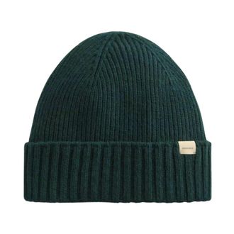Woolrich Homme, Accessoires, Vert, Taille: ONE Size Ensemble bonnet et &eacute;charpe en m&eacute;lange de laine m&eacute;rinos