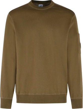C.P. Company C.p. Company - Pull col rond - Homme - Sweatshirts et sweats &agrave; capuche - Vert - Taille: M