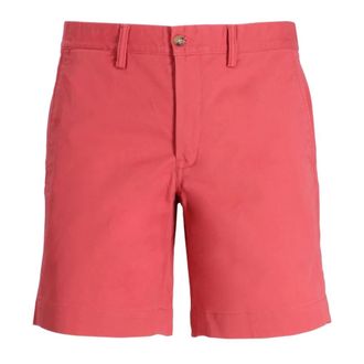 Ralph Lauren Stretch Straight Fit Chino Shorts - - Shorts - Herren - Rot - W31