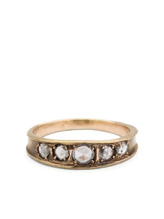 Isamu Noguchi 14K yellow gold Marry Me diamond ring - Or