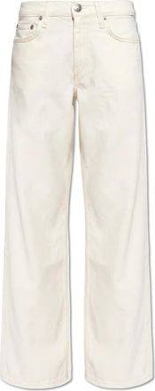 Rag & Bone Femme, Jeans, Beige, Taille: W27 Saige Relaxed Jeans droits