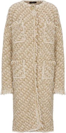 Fabiana Filippi Femme, Manteaux, Jaune, Taille: 36 FR Manteau Crois&eacute;