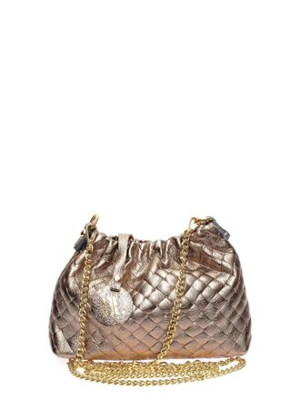 Anna Luchini Bronze Rindsledertasche