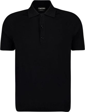 Tom Ford Homme, Tops, Noir, Taille: 2XL Polo Chemises