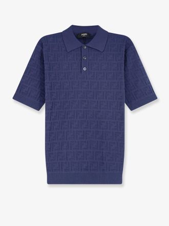 Fendi FF cotton polo shirt - FENDI - gender_Man