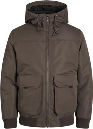 Jack & Jones Jjconstruct Bomber Blouson, Mulch, M Homme