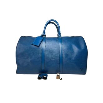Louis Vuitton Sac Week-end Vintage Pre-owned - Femme - Pre-owned - Bleu - Taille: ONE Size