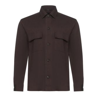 HUGO BOSS Leinenhemd mit entspannter Passform - - Shirts - Herren - Braun - M
