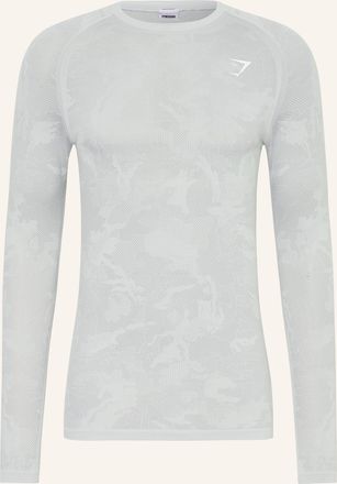 Gymshark Gymshark Longsleeve Geo Seamless grau