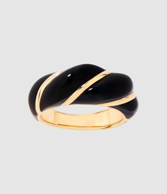 Aur&eacute;lie Bidermann Bague Diana Noir