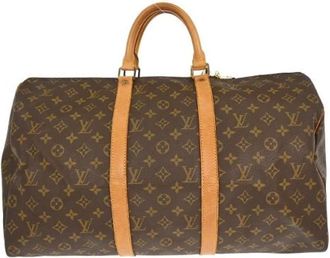 Louis Vuitton unisex, Pre-owned, Brun, Taille: ONE Size Pre-owned Weekend Bag