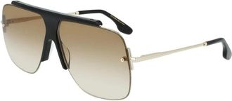 Victoria Beckham Femme, Accessoires, Noir, Taille: ONE Size Lunettes de soleil oversize en ac&eacute;tate