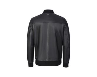Bugatti Lederjacke Saragossa Herren Bomberjacke, Freizeitjacke, Blazer, Pufferjacke, &Uuml;bergangsjacke