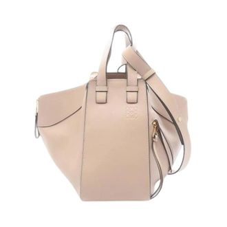 Loewe unisex, Pre-owned, Beige, Taille: ONE Size Sac &agrave; main en cuir Pre-owned