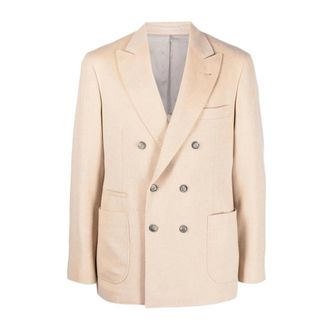 Brunello Cucinelli Blazers - - Jackets - Herren - Beige - L
