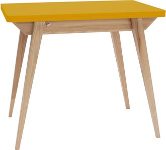 RAGABA Esstisch Envelope, ausklappbar B90/130 x H76 x T65 cm, f&uuml;r 4 bis 6 Personen, mit einem Fach 84 x 46 x 7 cm unter der Tischplatte, FSC-Holz, ideal f&uuml;r 