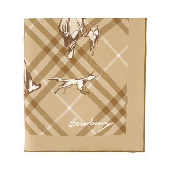 Burberry 90x90 Schal - - Accessories - Damen - Beige - ONE SIZE