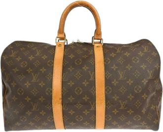Louis Vuitton unisex, Pre-owned, Brun, Taille: ONE Size Sac Week-end en Toile Pre-owned