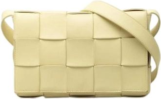Bottega Veneta Pre-owned Cassette Crossbody Bag - - Pre-owned - Damen - Gelb - ONE SIZE