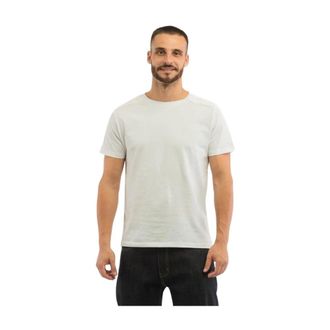 Moschino Homme, Tops, Blanc, Taille: L Logo T-Shirt