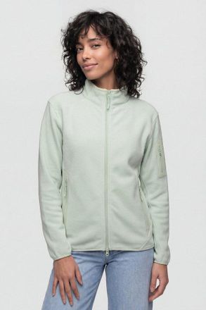 Alife And Kickin Fleecejacke Damen SagaAK F Fleecejacke, Jacke mit Rei&sect;verschlusstasche am EURrmel und Stehkragen