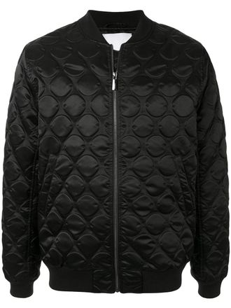 Ports V Gesteppte Bomberjacke - Schwarz