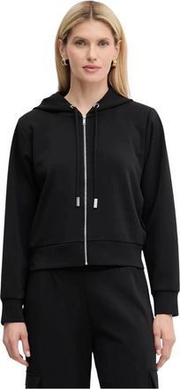 Michael Kors Damen, Sweatshirts & Hoodies, Schwarzk, SGr&ouml;&szlig;e