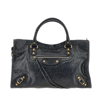 Balenciaga Arena leather medium Le City bag Woman One Size
