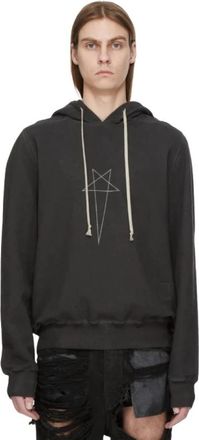 Rick Owens Oversized Hoodie - - Sweatshirts & Hoodies - Herren - Schwarzk - S