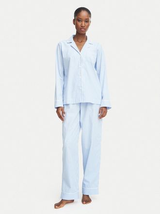 Lauren Ralph Lauren Pyjama ILN92315 Hellblau Regular Fit