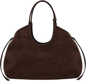 Miu Miu Ivy Gro&szlig;e Schultertasche - - Bags - Damen - Braun - ONE SIZE