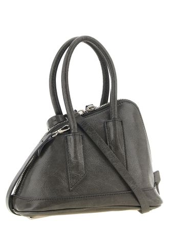 The Attico Calfskin Leather Bag - Gray