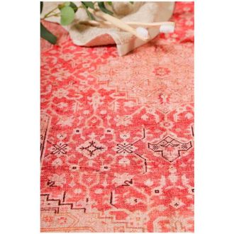 Wecon Home Tapis de bain oriental Polaroid Wecon Home Rouge 80x150